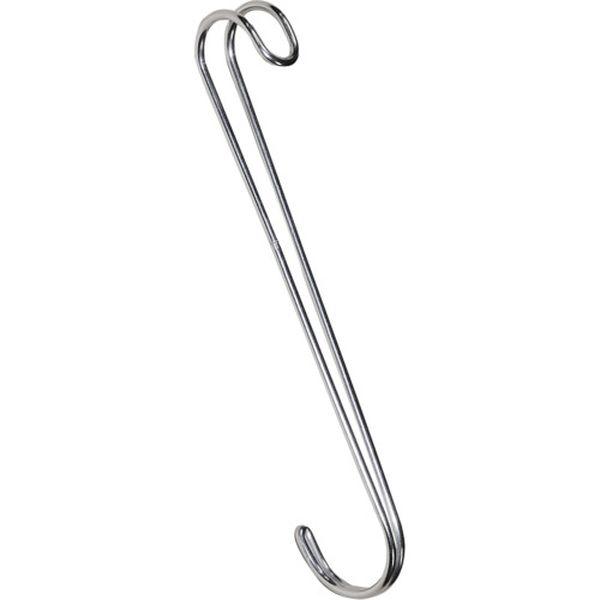 ・幅広と細い先端の2種類のフックの形状なので使い分けができます。・物の吊り下げ、引っ掛けとして・使用荷重(kN)：0.049・縦(mm)：180・耐荷重(kg)：5・D(mm)：33・L(mm)：180・A(mm)：180・B(mm)：26...