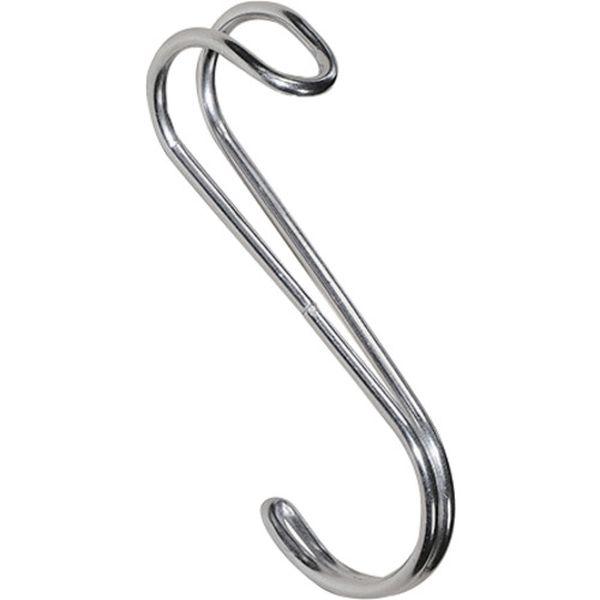 ・幅広と細い先端の2種類のフックの形状なので使い分けができます。・物の吊り下げ、引っ掛けとして・使用荷重(kN)：0.049・縦(mm)：90・耐荷重(kg)：5・D(mm)：31・L(mm)：90・A(mm)：90・B(mm)：28・C(...