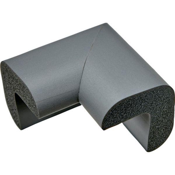 ・油に強い両面テープを付属しています。・ちぎれにくく、クッション性に優れた衝撃吸収材です。・工場内の衝突事故対策に。・色：ライトグレー・厚さ(mm)：4・取付方法：貼付タイプ(油面接着仕様両面テープ付属)・縦(mm)：37・横(mm)：37...