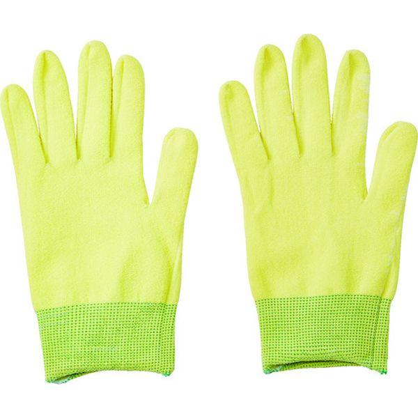 ・表面はアラミド長繊維を使用し、裏面は吸汗性に優れたキュプラ(ベンベルグ［［R上］］)長繊維を使用しているため、装着感が良く、手の蒸れを防ぎます。・13ゲージで薄いため、インナー手袋に最適です。・耐切創インナー手袋として。・色：イエロー・サ...
