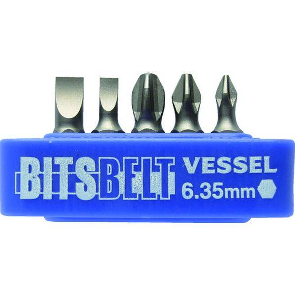 ・交換ビットセットです。・セット内容：［［＋］］1、2、3、［［-］］4、6×25.4mm、ビットベルトホルダ・セット内容(点)：6・特殊鋼・生産国 台湾・JANコード 4907587061805・質量 41g・コード：371-5388 ・...