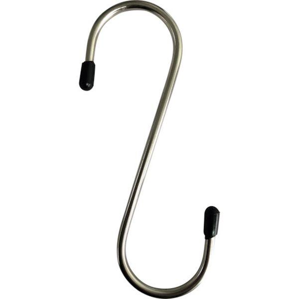 ・ステンレス製S字フックです。・物の吊り下げ、引っ掛けとして。・使用荷重(kN)：0.15・D(mm)：5・L(mm)：200・S(mm)：40・ステンレス(SUS304)・生産国 中国・JANコード 4550414345748・質量 35...