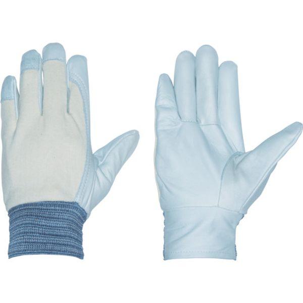 ・通気性に優れた甲メリヤスタイプです。・国産の上質な革で手にフィットします。・作業用。・色：ホワイト・サイズ：M・全長(cm)：22.2・手のひら周り(cm)：20.0・中指長さ(cm)：9.0・厚さ(mm)：0.55・袖口タイプ：ゴム・当...