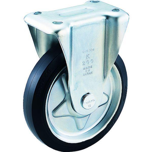 ・自在旋回部は、ダブルベアリングを採用し、なめらかな回転を実現しています。・車輪回転部はラジアルベアリング入りで耐久性に優れています。・スチールホイールは、デザイン性も良く特徴のある星マークの形をしています。・運搬台車等取付用・車輪径D(m...