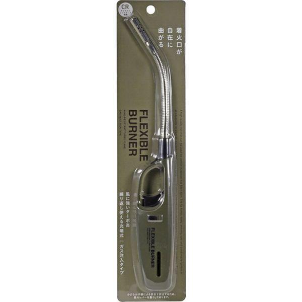 ・全方向自由自在、様々な角度に合わせて使えます。・ターボ炎のため、風の強い屋外での使用に適しています。・先端が自由に曲がるタイプは当社商品だけです。・風が強い屋外で大活躍、約1200℃のターボ炎です。・炎温度(℃)：1200・内容量(g/本...