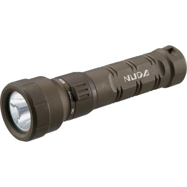 ・防水仕様100mです。・LEDはneoナチュラル(電球色)を採用しており乱反射が少なく見やすいです。・硬質アルマイト仕様のキズに強い高品質モデルです。・緊急時に便利なSOS点滅付です。・明るさ(lm)：320・色：OD・外径(mm)：46...