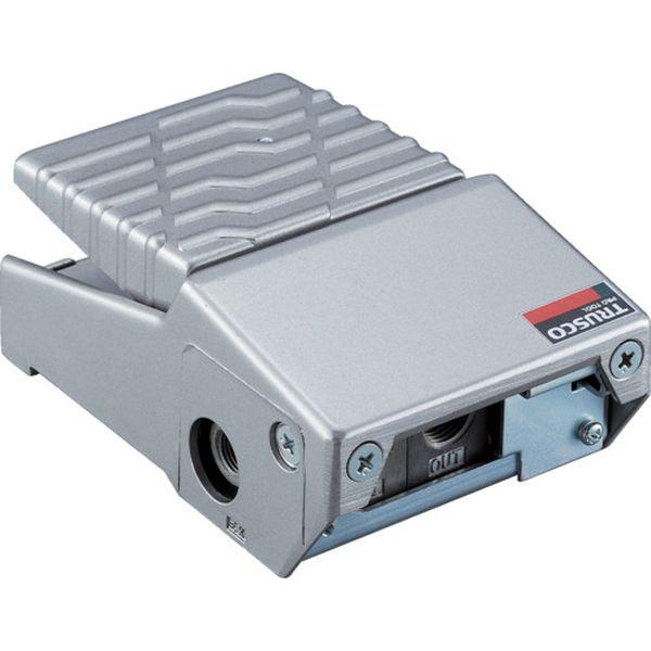 ・コンパクトな切替弁で、作業性に優れます。・2方向のバルブとしても使用可能です。・無給油で使用できます。・切替操作は1度踏むとONで保持し、再度踏むとOFFになります。・空気の方向切換。・有効断面積(［［MM2］］)：6.5・接続口径IN・...