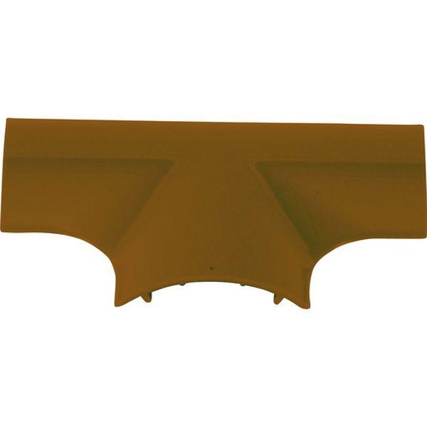 ・床用モールのカーブ型連結パーツです。・はめやすく取り付けが簡単です。・床面の配線保護に。・色：ブラウン・適合ケーブル：VVF1.6×2C×2条・幅(mm)：60・長さ(mm)：125.1・厚さ(mm)：13・ABS樹脂・生産国 台湾・JA...