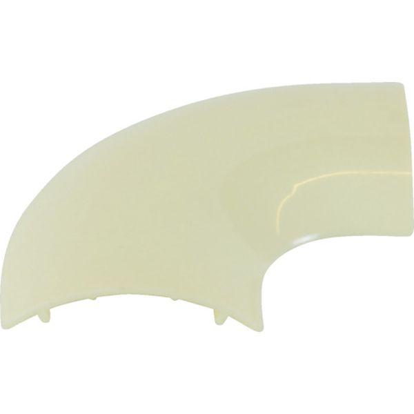 ・床用モールのカーブ型連結パーツです。・はめやすく取り付けが簡単です。・床面の配線保護に。・色：ホワイト・適合ケーブル：VVF1.6×2C×2条・幅(mm)：60・長さ(mm)：94.6・厚さ(mm)：13・ABS樹脂・生産国 台湾・JAN...