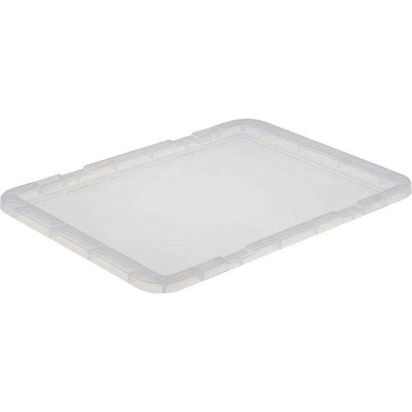 ・本体TSK-910の外寸と同サイズの為、本体からフタがはみ出ることがありません。フタをセットした状態で並べても無駄なスペースを取りません。・適合コンテナ：TSK-3、6、910・色：透明・外形寸法(mm)間口：361・外形寸法(mm)奥行...