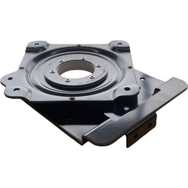 ・偏荷重に強い中空の回転盤です。・150kgの均等荷重を付与した状態で回転させることが可能です。・回転中心から380mm先端に60kgfの荷重を付与した状態で回転させても機能に影響はありません。・レバーやワイヤー操作によって90°ピッチでロ...