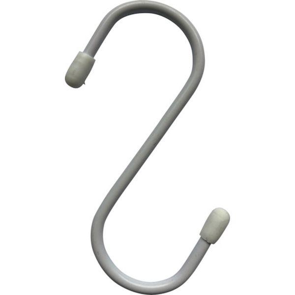 ・スチール製S字フックです。・物の吊り下げ、引っ掛けとして。・色：白・使用荷重(kN)：0.15・D(mm)：4・L(mm)：100・粉体塗装・スチール・表面処理：粉体塗装・生産国 中国・JANコード 4550414346035・質量 19...