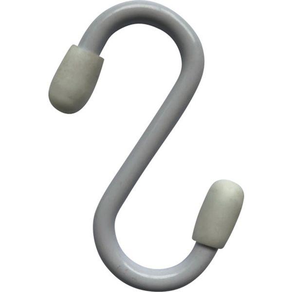 ・スチール製S字フックです。・物の吊り下げ、引っ掛けとして。・色：白・使用荷重(kN)：0.15・D(mm)：4・L(mm)：52・粉体塗装・スチール・表面処理：粉体塗装・生産国 中国・JANコード 4550414345984・質量 10g...