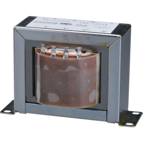 ・単相、複巻タイプです。・50/60Hz両用になります。・耐電圧は1.5KVです。・A種絶縁となります。・JIS C-6436適用です。・1次-2次間に静電シールド付です。・100V対100Vの絶縁トランスです。・電源ノイズの低減や機器の漏...