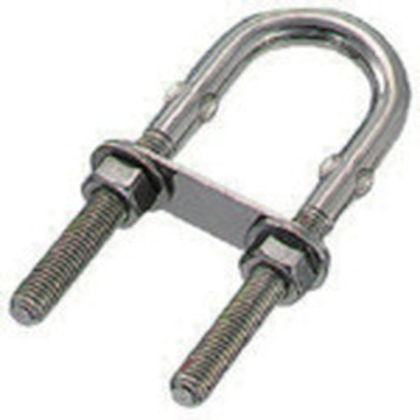 ・壁面・床面・地面への固定金具です。・チェーン・ワイヤ・ロープの端末金具として。・使用荷重(kN)：0.29・ねじ径：M5・D(mm)：5・L1(mm)：73・L2(mm)：25・L3(mm)：40・W1(mm)：30・W2(mm)：35・...