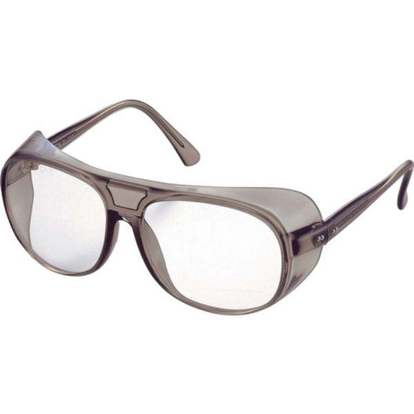 ・レンズ色：透明・テンプル色：スモーク・フレーム色：スモーク・幅(mm)：146・高さ(mm)：55・長さ(mm)：162・適合機種：JIS・防曇加工：○・UVカット：○・メガネ併用可否：×・マスク併用可否：○・スモーク色アイカップ形フレー...