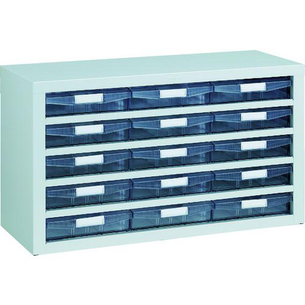 ・引き出しは透明タイプで中身が見えて仕分けに便利です。・本体は引き出しの飛び出し防止機能付です。・横型タイプの部品管理ケースです。・奥行が307mmなので、作業台に置いて使用しても、作業面が広く取れます。・間口(mm)：795・奥行(mm)...