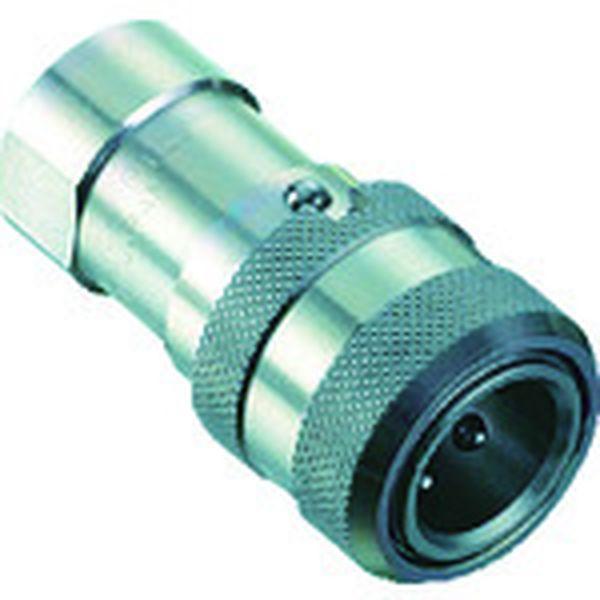 ・油の流出を防ぐセルフシールタイプです。・従来型(ROC-13タイプ)と比較し、圧力損失を1/5に低減します。・異なるねじ径のカップラでも接続が可能です。(VC-70シリーズに限る)・油圧器具への接続用。・品名：ホース側カップラ・適合機種：...