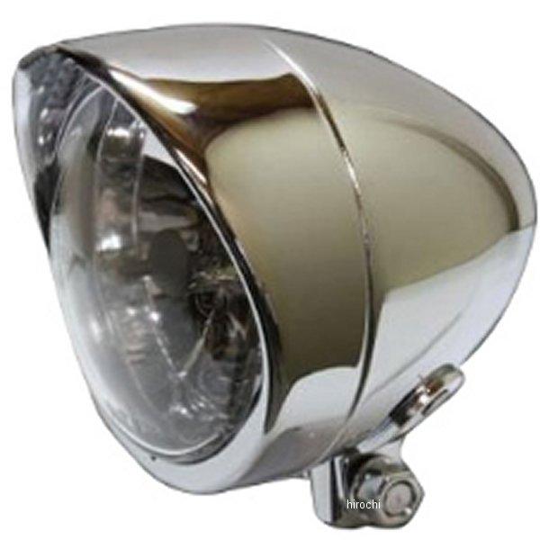 VUL400HL23 ガレージT＆F 4インチプレーンライト(ショート)プレーンタイプ&amp;ライトステーキットカワサキ バルカン400ステータイプ:B【仕様】・スチール製。メッキ仕上。・レンズ部:約103mm。・全長:約120mm。 ・...