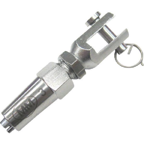 ・ワイヤを現場で取付できます。・ワイヤロープの端末に。・適合ワイヤ径(mm)：3・D(mm)：5・W(mm)：13・H(mm)：7.2・L1(mm)：27・L2(mm)：24・L3(mm)：7・d(mm)：6.5・(L)(mm)：55・ステ...