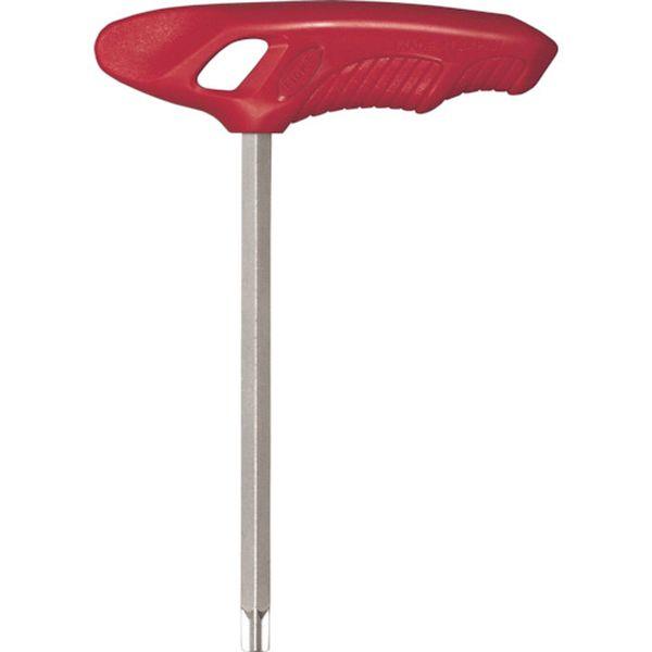 ・トルクスプラス［［R下］］レンチT型樹脂グリップです。・トルクスプラスねじの締結及び緩め作業に。・刃先：25IP・軸長(mm)：105・全長(mm)：132・トルクスプラスねじ専用レンチ(トルクスプラスレンチ)・エイトオリジナル合金鋼(S...