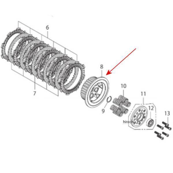 SP武川 クラッチセンタースタンダードクラッチ タイプR 湿式00-00-164900-00-1649ヤフー SP店