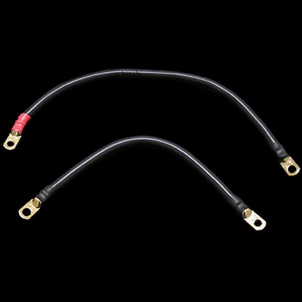 ジムズ JIMS スーパーフレックスバッテリーケーブル89年-94年 FXRカラー:プラス線 ブラック/レッド、マイナス線 ブラック【サイズ】プラス線:約16インチ(約406mm)マイナス線:約12インチ(約305mm)【素材】外皮:ラバー...