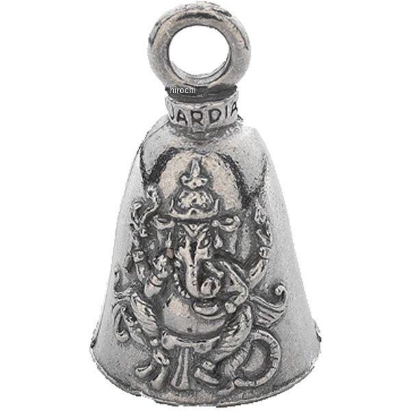 ガーディアンベル Ganesh Bellカラー:クロームサイズ:ベル本体 縦:約40mm 直径:約25mm材質:合金内容物:ベル本体×1個 ポーチ×1個【特徴】『バイカーベル』とも呼ばれ、アメリカのバイク乗り達が身に着けている魔よけのベルで...