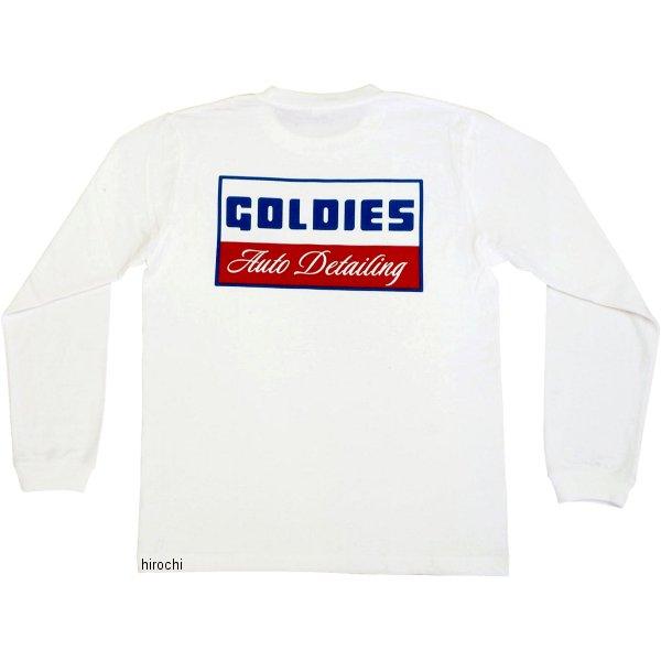 ゴールディーズオートディテイリング Goldies Auto Detailing TRICOLORE LOGO ロングスリーブTシャツサイズ:M(着丈:約690mm、身幅:約520mm)カラー:ホワイト素材:コットン内容物:ロングスリーブT...