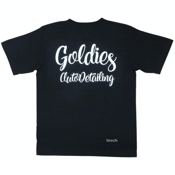 GADST001BK-M ゴールディーズオートディテイリング SCRIPT LOGO Tシャツ Mサイズ ブラック【Mサイズ】着丈：約680mm 身幅：約520mmGOLD RUSHスプレーでお馴染みのGoldiesより、ついにアパレルがリ...