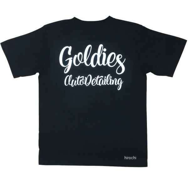 GADST001BK-L ゴールディーズオートディテイリング SCRIPT LOGO Tシャツ Lサイズ ブラック【Lサイズ】着丈：約720mm 身幅：約550mmGOLD RUSHスプレーでお馴染みのGoldiesより、ついにアパレルがリ...
