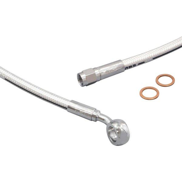 032158 MAGNUM マグナム SCII 22in ABS用アッパーブレーキASSY ストレート10mm長さ:22in フィッティング:AN-3、10mm【メッシュ部分】Sterling ChromiteII【金属部分】クローム特許取...