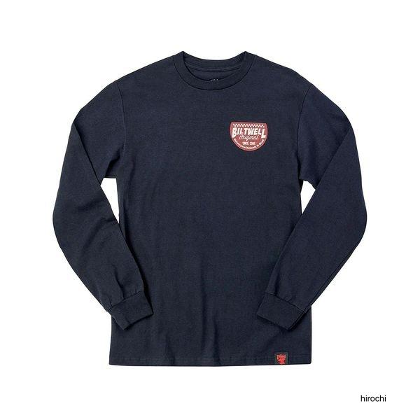 ビルトウェル Biltwell LEFT TURN ロングスリーブ ブラック Mサイズ：Mサイズカラー：ブラック素材:コットン100% (6オンス)内容物:Tシャツ×1注意事項:輸入品ですのでサイズ規格はUSサイズ（外国サイズ）となります。...