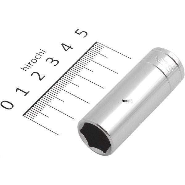 シグネット 1/4DR 1/2インチ ディープソケット・サイズ(インチ)：1/2・差込角(インチ DR)：1/4・ソケット外径(D1先端部；mm)：18・ソケット外径(D2差込部；mm)：18・全長(L；mm)：49.5・ソケット深さ(e；...