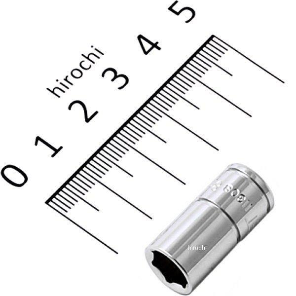 シグネット 1/4DR 8mm ソケット (6角)・サイズ(mm)：8・差込角(インチ DR)：1/4・ソケット外径(D1先端部；mm)：12・ソケット外径(D2差込部；mm)：12・全長(L；mm)：25・ソケット深さ(e；mm)：10....