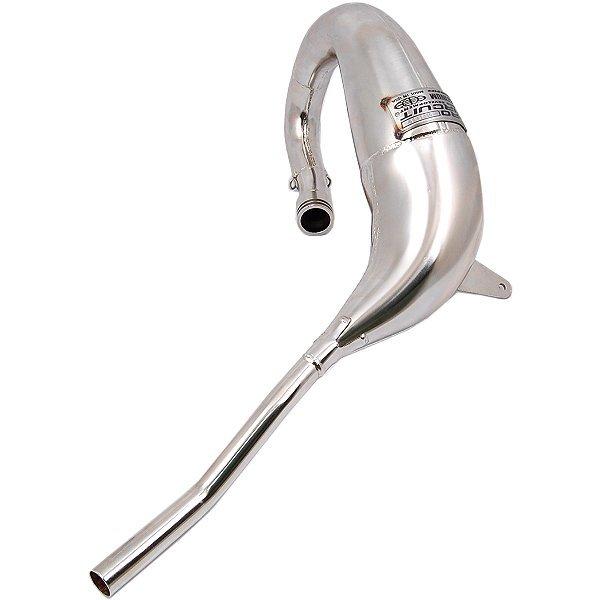 14年-25年 カワサキ KX8514年-21年 カワサキ KX100・チャンピオンシップ優勝のWorksパイプを参考に、大幅な馬力とトルクアップを実現しました。・補強されたブラケットとスティンガーは割れを防止します。・ニッケル加工により、...