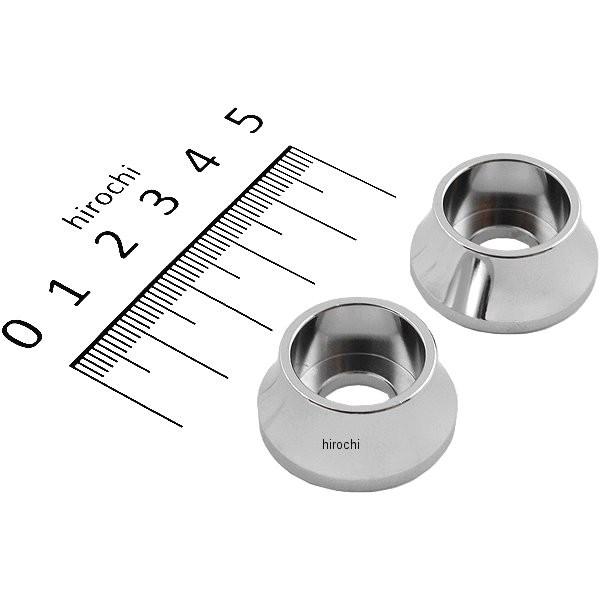 ポッシュ POSH サイズ:M10用ジュラルミン削り出し、アルマイト仕上げ。カラー:クロームキャップボルト専用デコレーションワッシャ、カウル取付き時などにご使用下さい。200322ヤフー SP店
