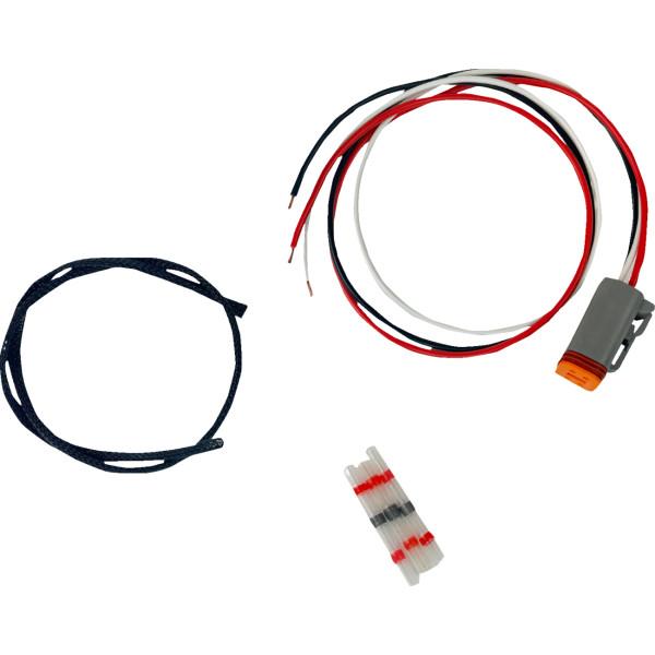 カスタム ダイナミクス Custom Dynamics ハーネス WIRING SINGLE LAMP SHARK DEAMON2120-1356SD2-UNV-HARNヤフー SP店