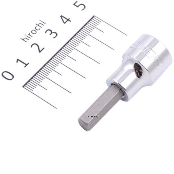 シグネット (#22604) 3/8DR 1/4インチ ヘックスビットソケット・サイズ(インチ)：1/4・差込角(インチ DR)：3/8・ソケット外径(b；mm)：17.5・全長(L1；mm)：49.5・軸長(L2；mm)：24六角キャップ...