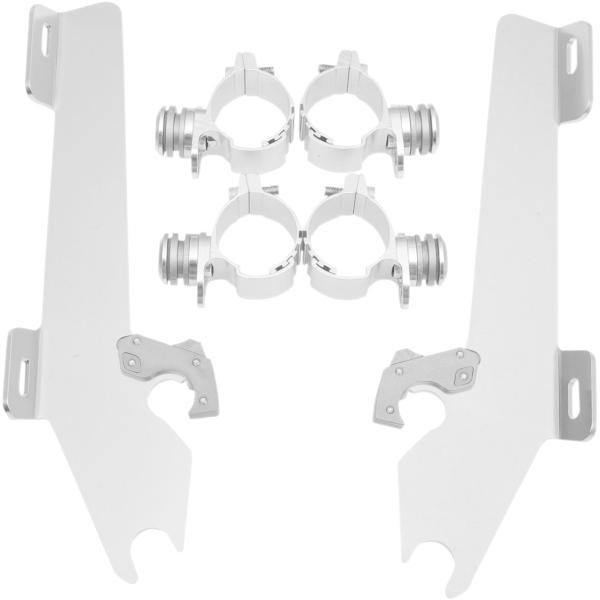 メンフィスシェード ファットとスリムシールド用取付金具/工具無しで簡単取り外し可能。11年 Victory Zach Ness Vegas04年-13年 Victory Vegas Jackpot04年-13年 Victory Vegas ...