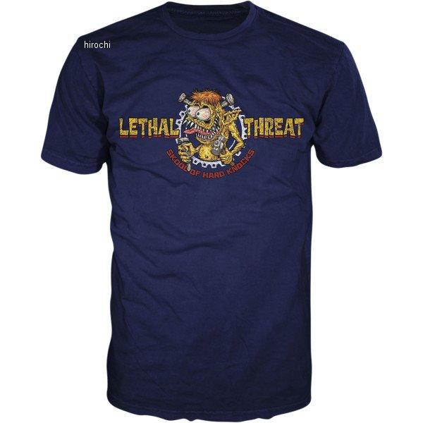 リーサルスレット Lethal Threat Tシャツ Skool of Hard Knocks素材:コットンカラー:ブルーサイズ:4XL3030-21548LT20896-4XLヤフー SP店