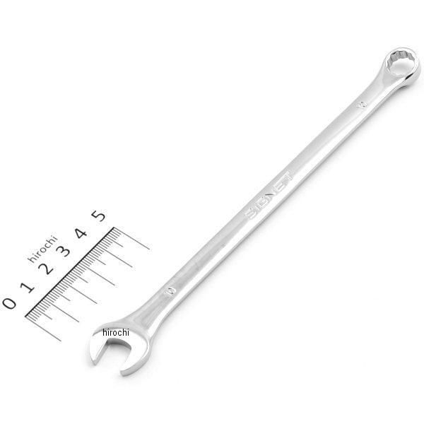 シグネット 10mm 超ロングコンビネーションレンチ・サイズ(mm)：10・メガネ部幅(D；mm)：16・スパナ部幅(B；mm)：23・全長(L；mm)：188・メガネ部厚み(S2；mm)：7・スパナ部厚み(S1；mm)：5コストパフォーマ...