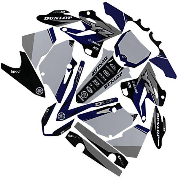 4302-6128 20-50-126 Dcor Visuals グラフィックキット COR9 YAM15年-21年 ヤマハ YZ12515年-21年 ヤマハ YZ250高品質ステッカーハイタック粘着剤UVコーティング4302-612820...