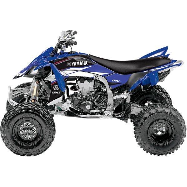 09年-13年 ヤマハ YFZ450R・Pre-cutキットは耐久性に優れ、スクラッチに強い16mil Ultracurve ビニール製で、メーカー標準装備品より4倍の厚さで印刷されています。・特別なガスタンクの接着剤と垂下防止タブ。・タン...
