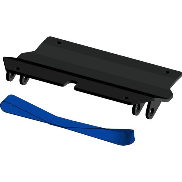 Kfi Products PLOW MOUNT MASSIMO/BENNCHE24年 Bennche T-Boss 550 4x424年 Bennche T-Boss 750 4x4最高の耐久性を実現する黒の粉体塗装12インチのソフトストラ...