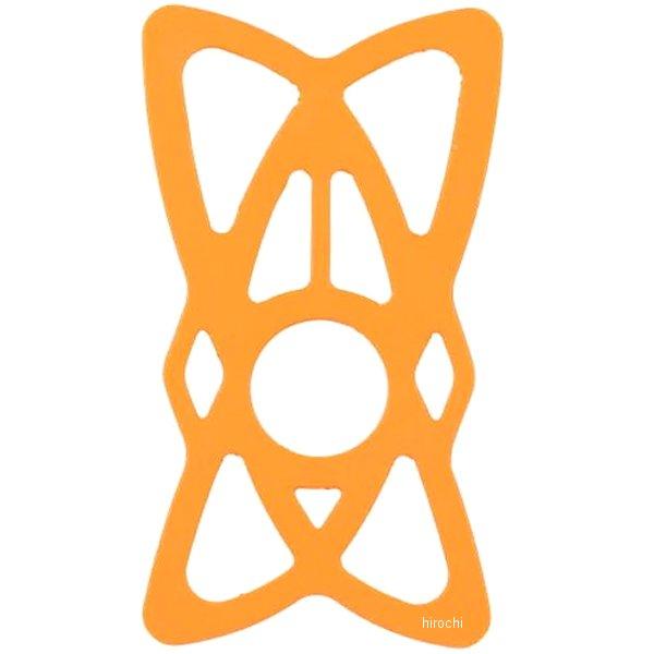 ライズ RIDEZ DEF ラバーバンド HOOK&amp;LOOPサイズ:約11.5cm×6cm×0.2cmカラー:オレンジ素材:高伸縮シリコン【仕様説明】スマートフォンホルダーを使用した際の落下防止対策に。シリコン製のラバーバンドはスマ...