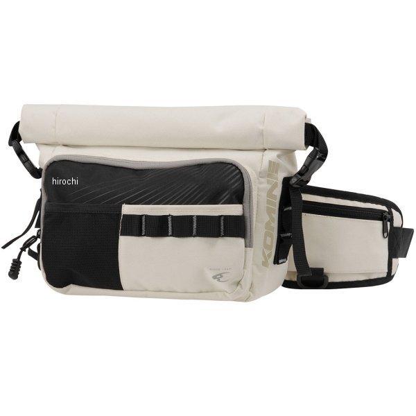 コミネ KOMINE ウォータープルーフウエストバッグ5L容量:5Lカラー:ベージュ【素材】ポリエステル、PVC【仕様説明】デイリーユースに最適なウエストバッグです。縫い目のない溶着PVCライナーを備える防水仕様のメイン気室と、スマホ等、よ...
