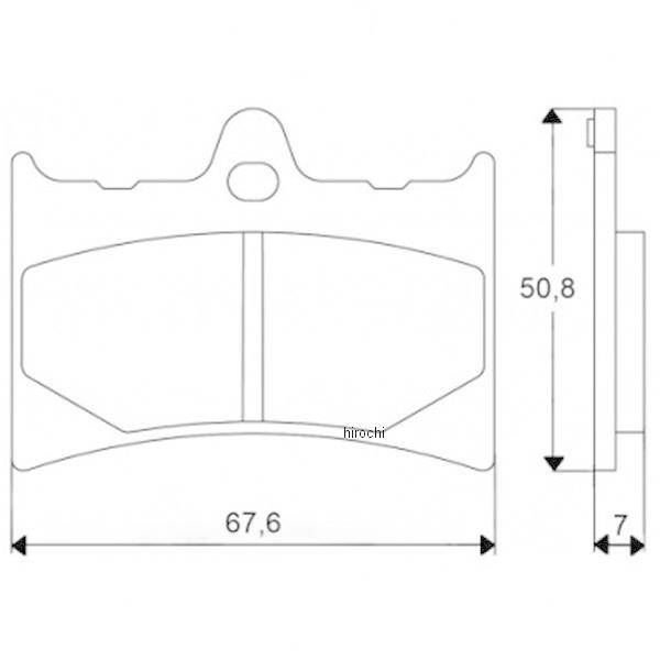 403-AGPA033-OR アコサット ACCOSSATO  ブレーキパッド AGPA3388年 ALFER GR ENDURO フロント 88年 ALFER GR ENDURO フロント 88年 ALFER MC フロント 88年 AL...