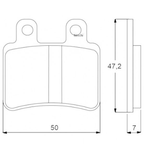 403-AGPA049-OR アコサット ACCOSSATO  ブレーキパッド AGPA4905年-13年 ヤマハ XT R フロント04年-08年 ヤマハ DT R リア04年-08年 ヤマハ DT X SUPERMOTARD リア10年...