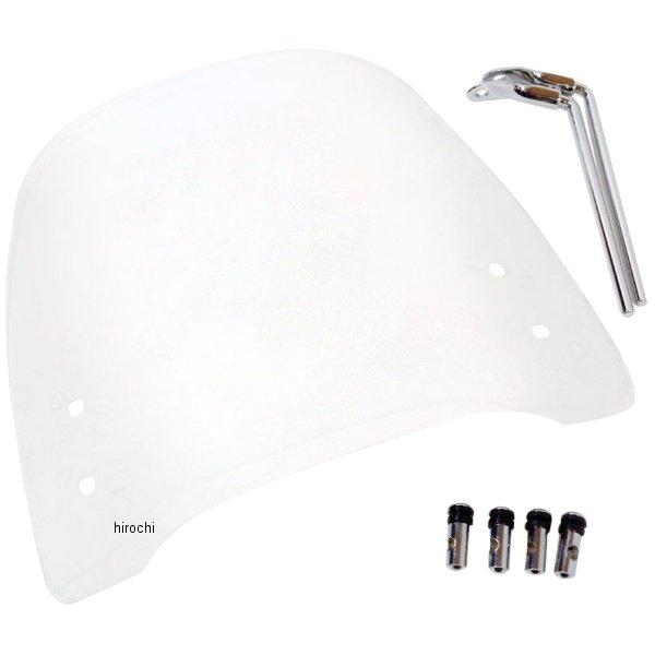 ワールドウォーク 汎用ウインドスクリーン汎用カラー:クリアサイズ:縦幅390mm/横幅420mm素材:アクリル取り付けはバックミラーのネジ部分を利用して取り付けます。付属のステーは、左右のミラーの取り付けネジの中心間距離が300-440mm...